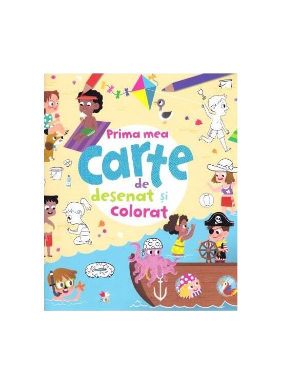 Prima mea carte de desenat și colorat - *** - Cartepedia
