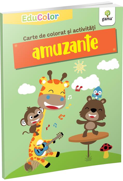 Carte de colorat și activități amuzante. EduColor - *** - Cartepedia