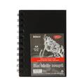 Bloc desen DACO A6 140g, 30 file, hârtie neagră - BD614 - *** - Cartepedia