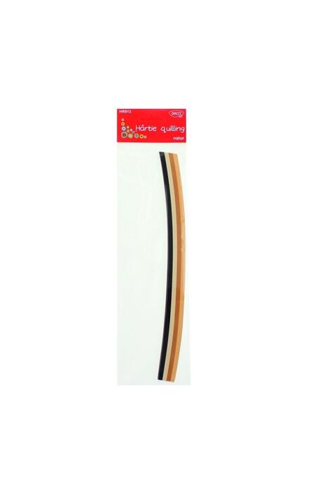 Hârtie pentru quilling set natur DACO, 30x0.5cm, 200/set - HR913 ...