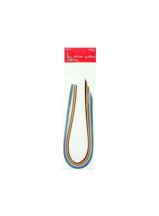 Hârtie pentru quilling DACO, 50x0,5cm, 100/set - HR914 - *** - Cartepedia