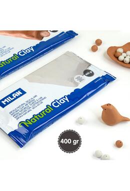Lut natural pentru modelaj Milan, alb, 400g - *** - Cartepedia