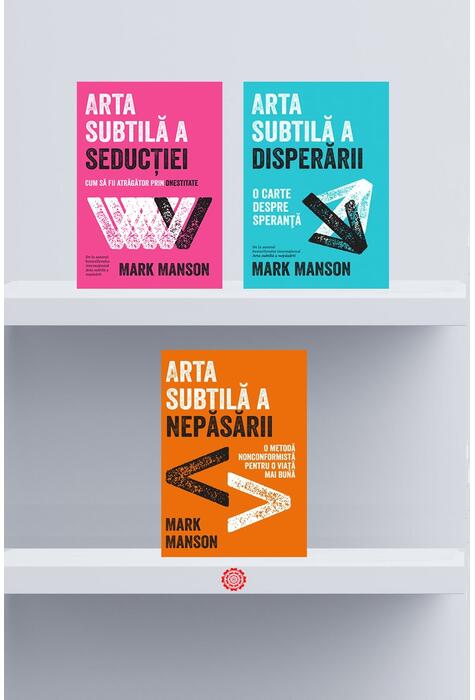 Pachet Seria Arta subtilă - Mark Manson - Cartepedia.ro