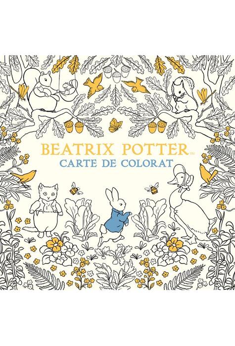 Beatrix Potter - Carte de colorat - Beatrix Potter - Cartepedia