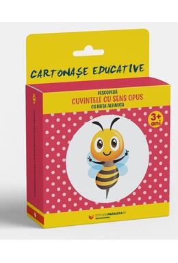 Descoperă cuvintele cu sens opus cu Nuța Albinuța - Cartepedia