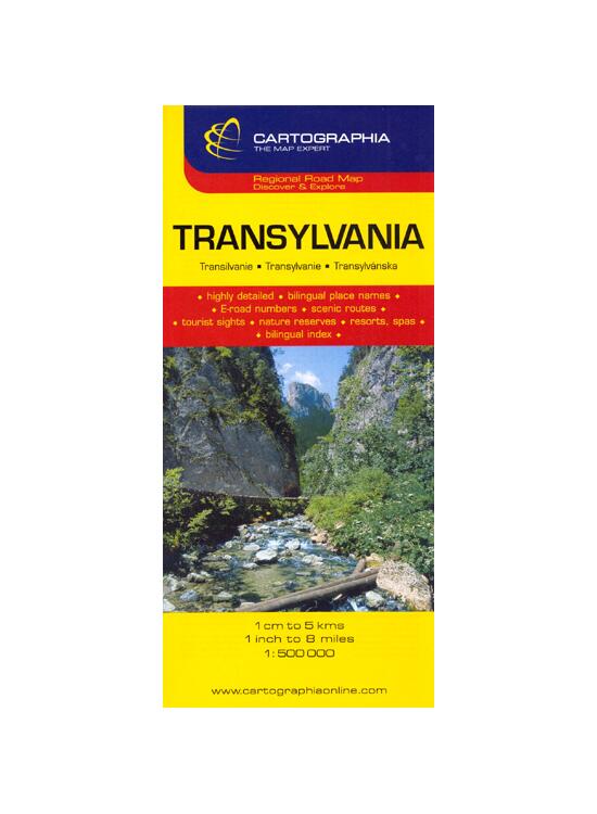 Hartă rutieră Transilvania - *** - Cartepedia
