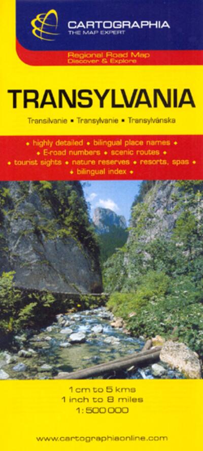 Hartă rutieră Transilvania - *** - Cartepedia