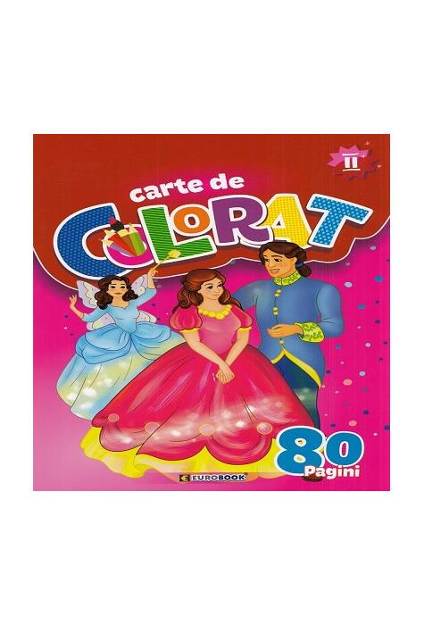 Carte de colorat 80 pentru fetițe (vol. 2) - Cartepedia