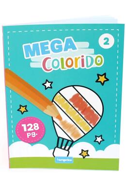 Carte de colorat Mega Colorido (Vol. 2) - 5601795007486 - Cartepedia