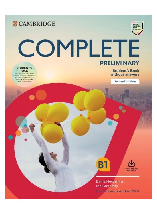 Complete Preliminary, Student's Book Pack (SB wo Answers w Online ...