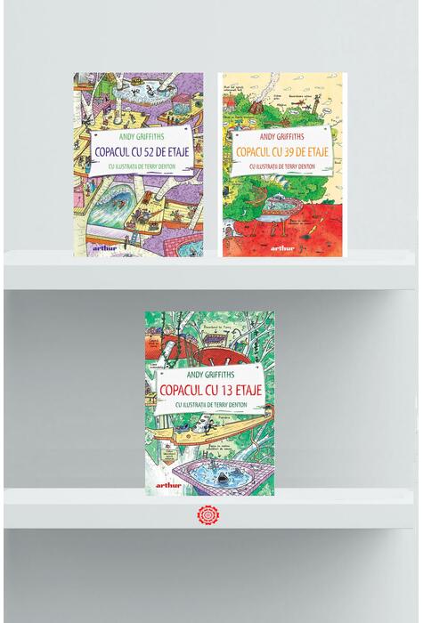 Pachet Seria Copacul cu etaje (Incomplet) - Andy Griffiths - Cartepedia