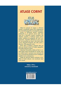 Atlas geografic școlar (atlasul lumii) - Octavian Mândruţ - Cartepedia